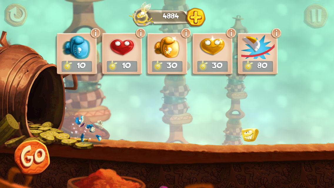 Rayman Fiesta Run Review - Touch, Tap, Play