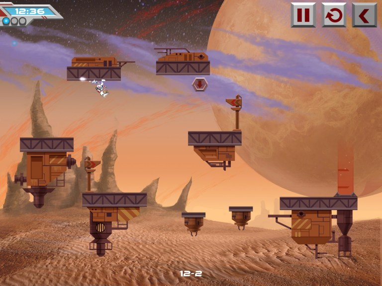 Platform Game Galaxy Run Now Available On iOS - Touch, Tap, Play