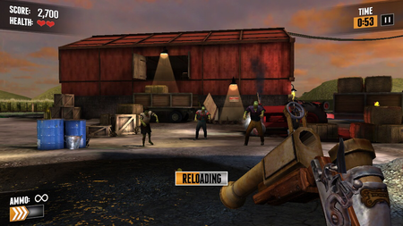 Free Shooter Game Gunfinger Now Available On The App Store - Touch, Tap ...