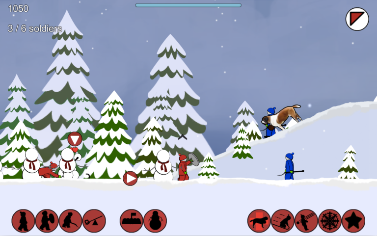 Side Scrolling Game A Snow Fort Too Far Launching Soon On The App Store ...