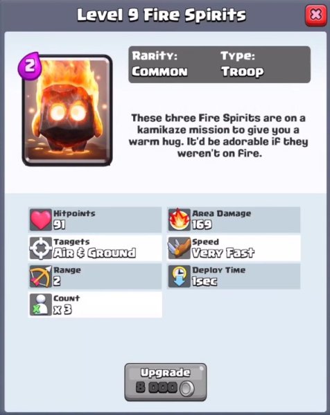 New Clash Royale Cards: Fire Spirits, Furnace, Guards, Lava Hound ...