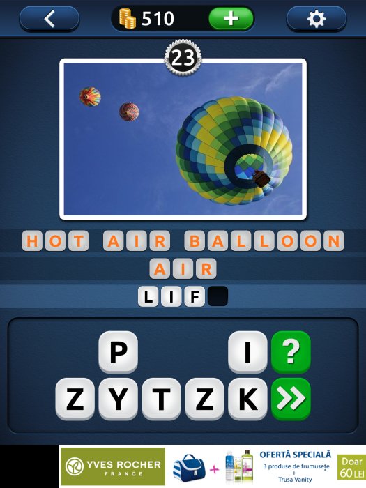 PicWords 2 Answers Level 21 - Level 40 (Burger Level Answers) - Touch, Tap, Play