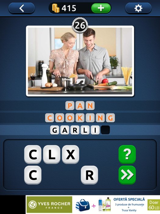 PicWords 2 Answers Level 21 - Level 40 (Burger Level Answers) - Touch, Tap, Play