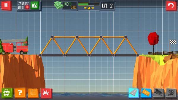 Build a Bridge! 3-Star Walkthrough (Level 1 - Level 15) - Touch, Tap, Play