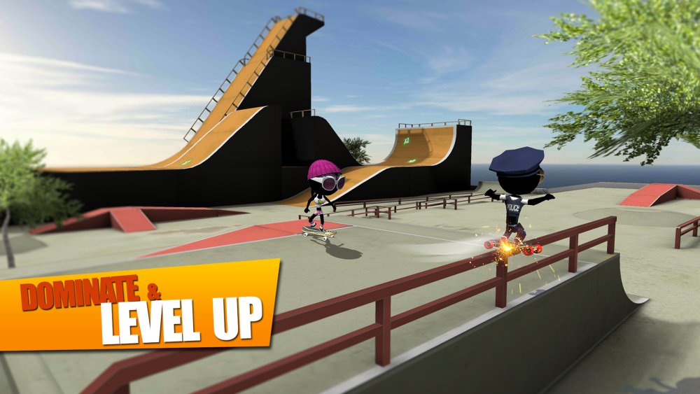 Challenge Your Friends to a Skate-off in Stickman Skate Battle Out Now ...