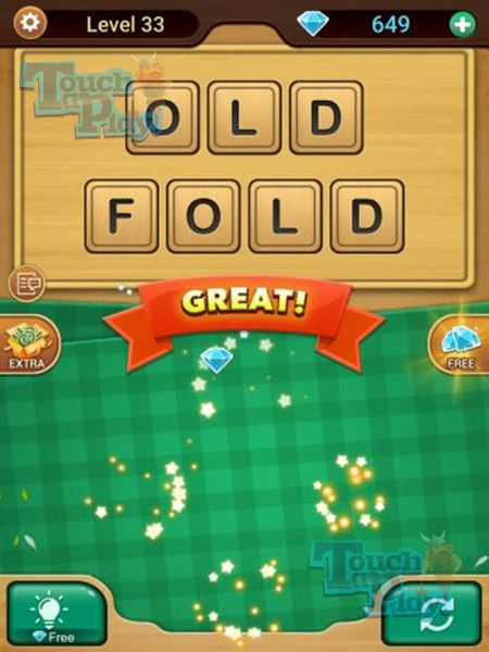 WordLink Answers: Level 21 – Level 40 (Word Link Answers) - Touch, Tap ...