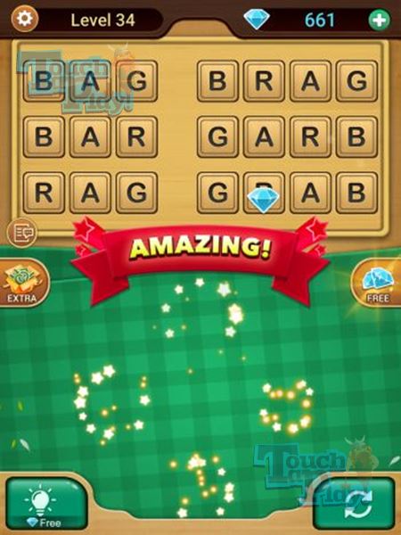 WordLink Answers: Level 21 – Level 40 (Word Link Answers) - Touch, Tap ...