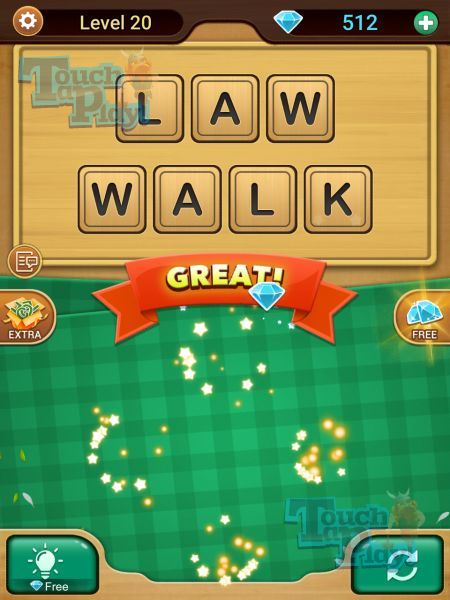 WordLink Answers: Level 1 - Level 20 (Word Link Complete Solution ...