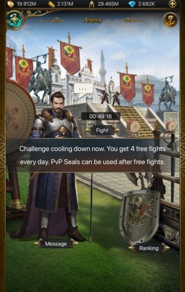 Game of Sultans: How to Use PvP Seal and PvE Seal - Touch, Tap, Play