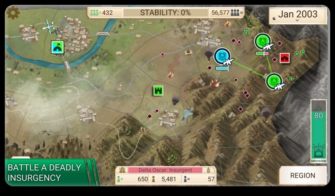 End the War for Good and Fight Off an Insurgency in Rebel Inc. - Touch ...