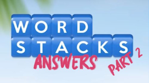 Word Stacks Answers: Level 31-50 - Touch, Tap, Play
