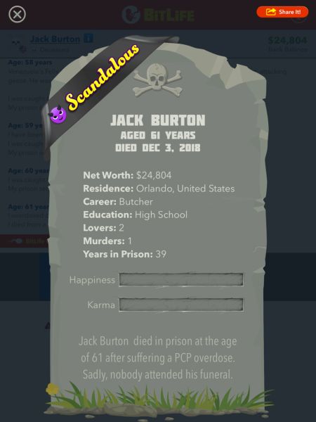 How to Die in BitLife - Touch, Tap, Play