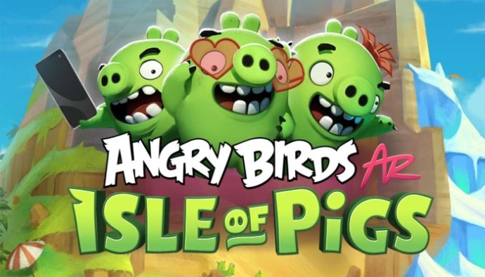 Angry Birds AR: Isle of Pigs Walkthrough: World 1 Picnic Point - Touch ...