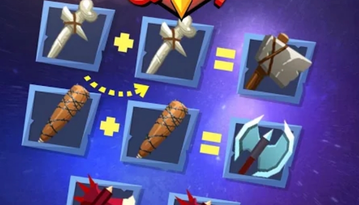 Merge Powerful Weapons and Slay Epic Monsters in Merge Quest - Touch ...