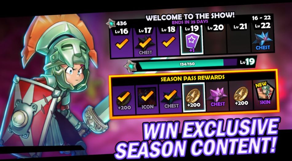 Arena Stars: Battle Heroes: Best Heroes in the Game - Touch, Tap, Play