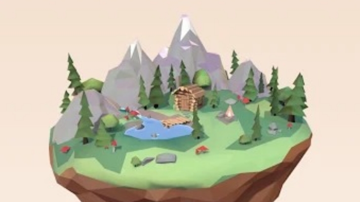 Create Low Poly Artwork in the Relaxing Puzzler Poly Island - Touch ...