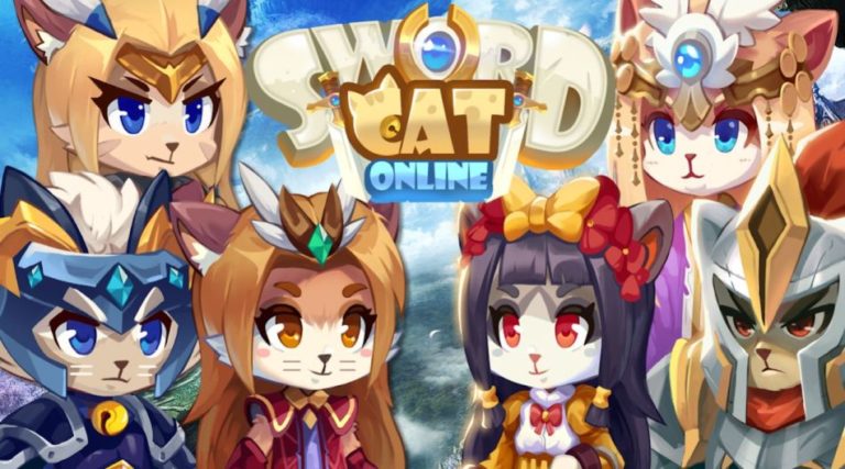 Sword Cat Online: Best Heroes in the Game - Touch, Tap, Play