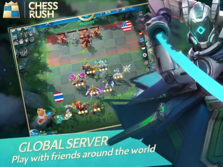 All Heroes in the Chess Rush Game