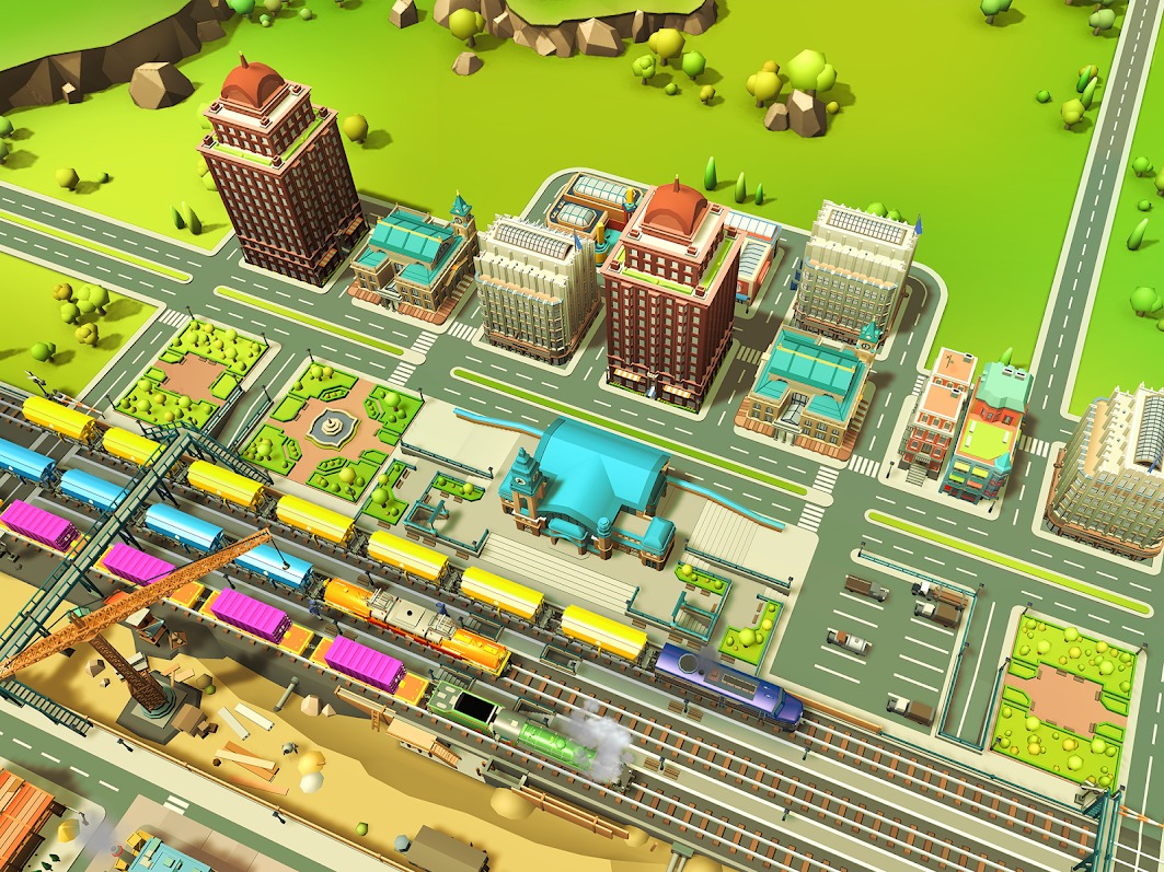 Collect Locomotives in Train Station 2: Tycoon Sim, Now Available on ...