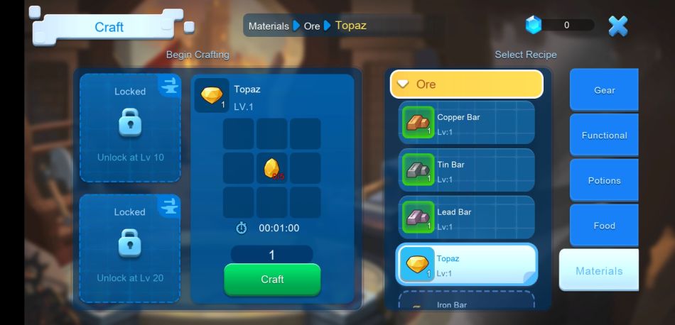 Craft Legend: All Craftable Items in the Game & Items List Recipes ...