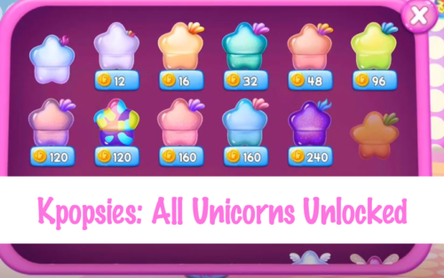 Kpopsies: All Unicorns in the Game - Touch, Tap, Play