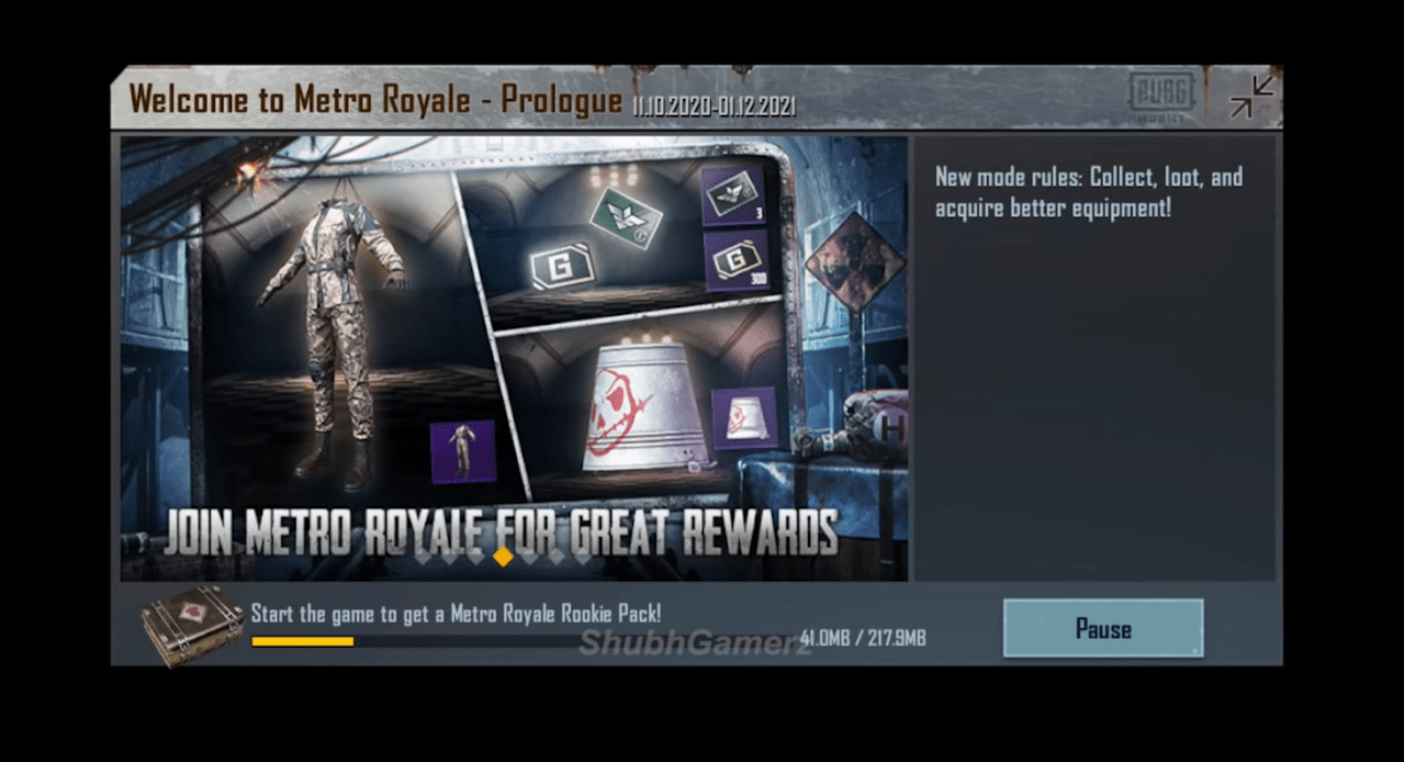 PUBG Mobile: How to download and play Metro Royale mode - Touch, Tap, Play