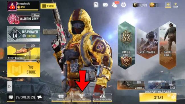 How to leave a clan in COD: Mobile - Touch, Tap, Play