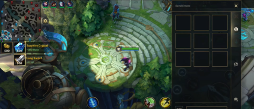 How to emote in League of Legends: Wild Rift - Touch, Tap, Play