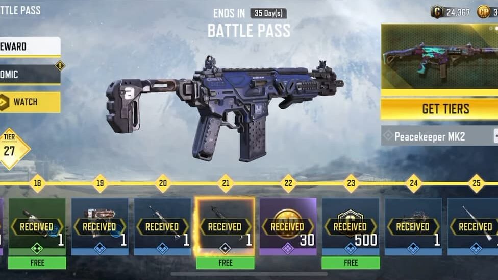 How to unlock Peacekeeper MK2 Assault Rifle in COD Mobile - Touch, Tap ...