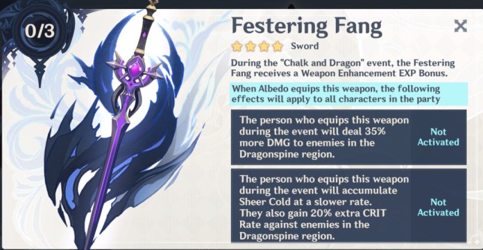 How To Get The Festering Desire Sword In Genshin Impact - Touch, Tap, Play