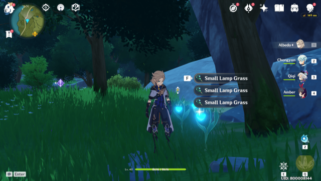 Genshin Impact: Where to find Small Lamp Grass - Touch, Tap, Play