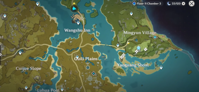 Qingxin Flower Best Farming Location in Genshin Impact - Touch, Tap, Play