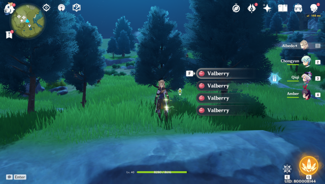 Valberry Genshin Impact Location Map - Where to farm Valberry - Touch ...