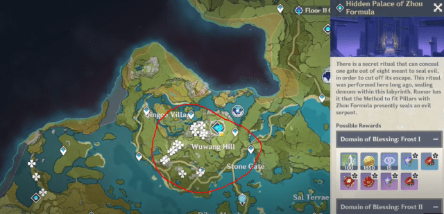 Qingxin Flower Best Farming Location in Genshin Impact - Touch, Tap, Play