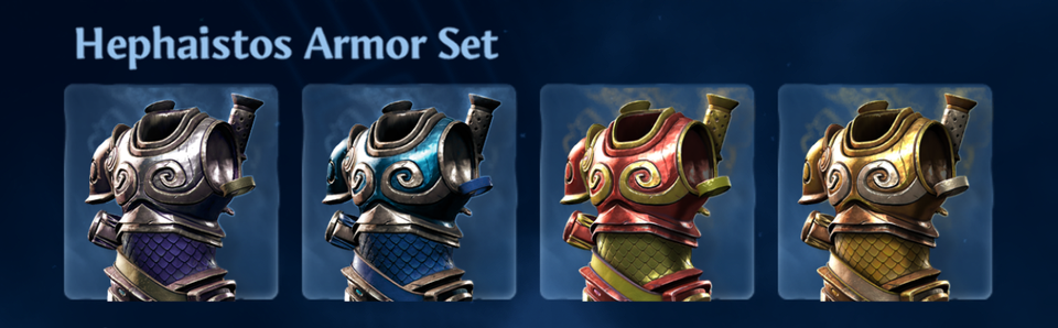 Immortals Fenyx Rising all armour sets - Touch, Tap, Play
