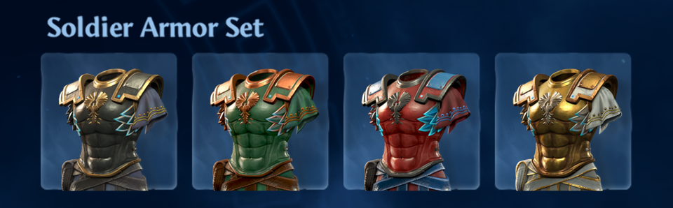 Immortals Fenyx Rising all armour sets - Touch, Tap, Play