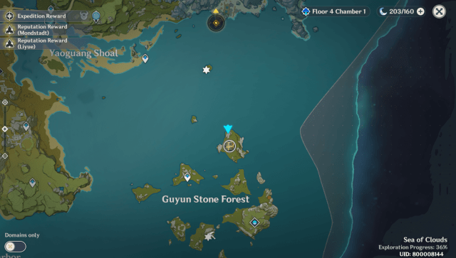 Genshin Impact Heart Island Location and How to spawn Luxurious Chest ...