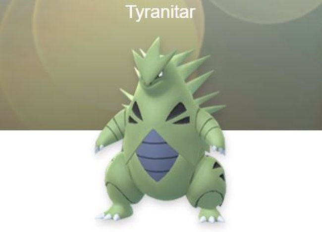 Best Tyranitar Moveset in Pokemon Go - Touch, Tap, Play