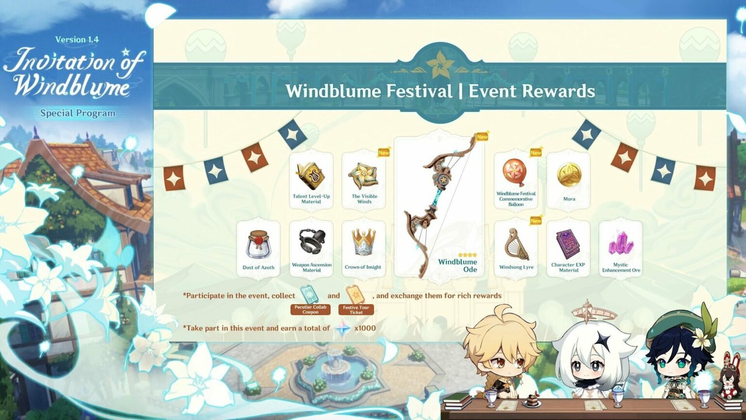 How to get Winblume Ode Bow in Genshin Impact - Touch, Tap, Play