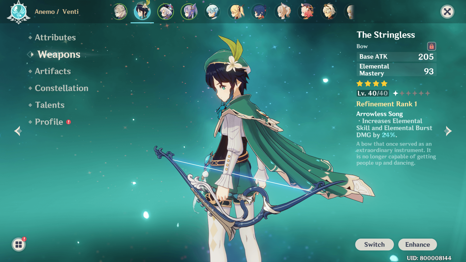 Genshin Impact Windblume Ode Vs Stringless: Which Bow is Better - Touch ...