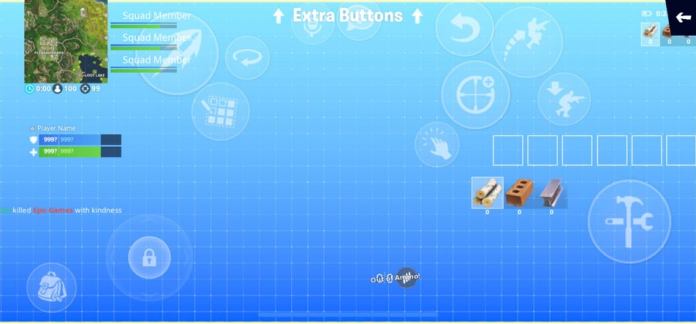 Best Fortnite Mobile HUD layout - Touch, Tap, Play