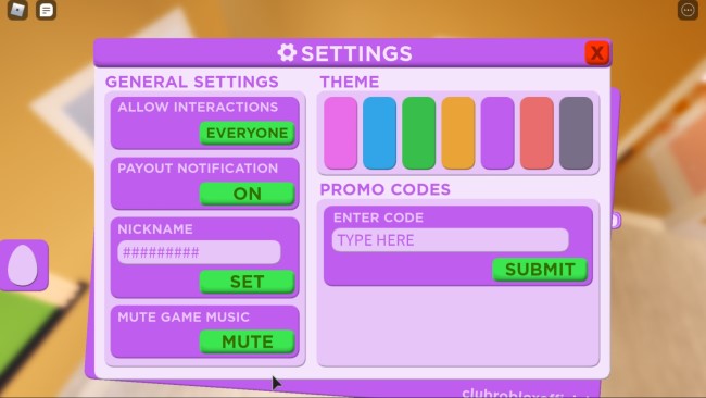 Roblox Club Codes List - Touch, Tap, Play
