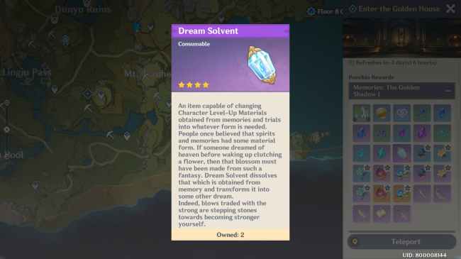 How to Get Dream Solvent in Genshin Impact - Touch, Tap, Play