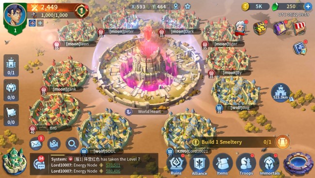 Best Immortals in Infinity Kingdom - Touch, Tap, Play