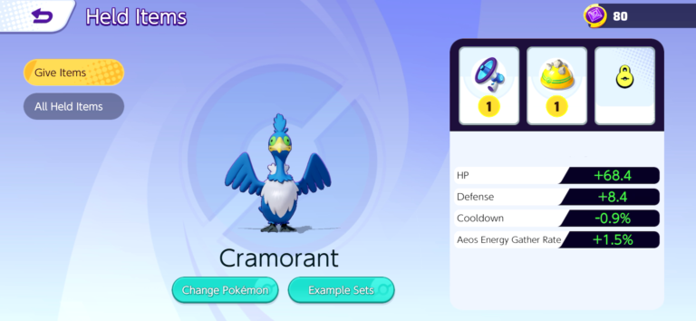 Cramorant in Pokemon Unite: Everything We Know so Far - Touch, Tap, Play