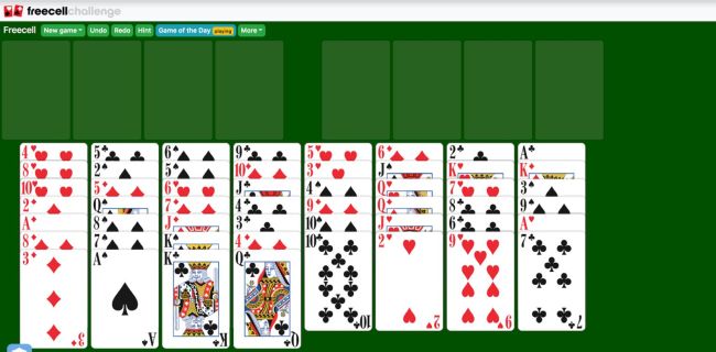 FreeCell Challenge is a Slick FreeCell Game with Themed Decks ...