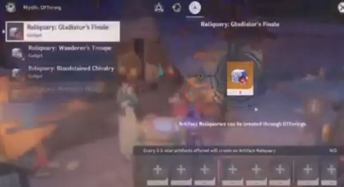 Genshin Impact Mystic Offering Artifact Exchange System Explained ...