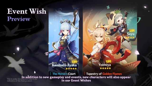 Genshin Impact 2.0 Banner Schedule: Next Character Event Wish Banner in ...
