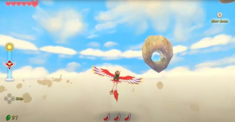 How to Fly in The Legend of Zelda: Skyward Sword HD - Touch, Tap, Play