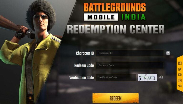 BGMI Redemption Center: How to redeem BGMI codes - Touch, Tap, Play